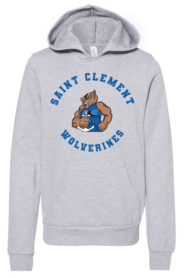 BELLA + CANVAS – Youth Sponge Fleece Hoodie Saint Clement with ...
