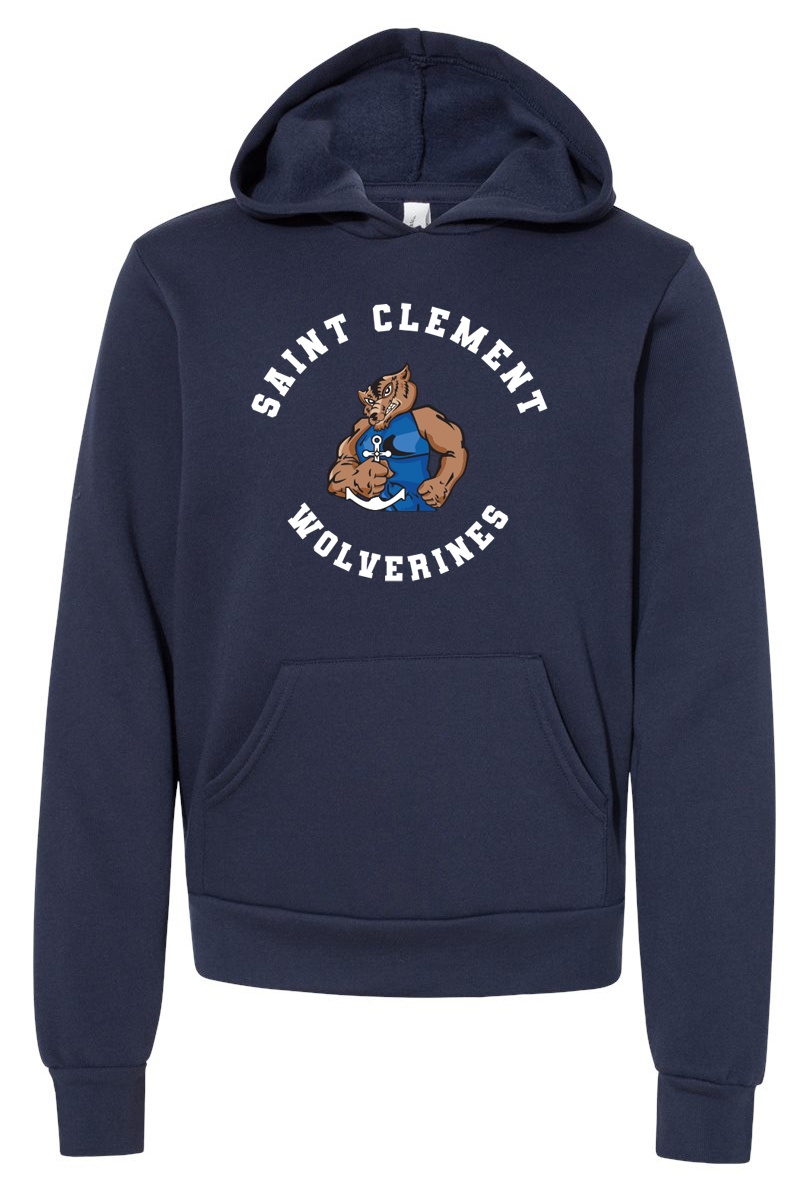 BELLA + CANVAS – Youth Sponge Fleece Hoodie Saint Clement with ...